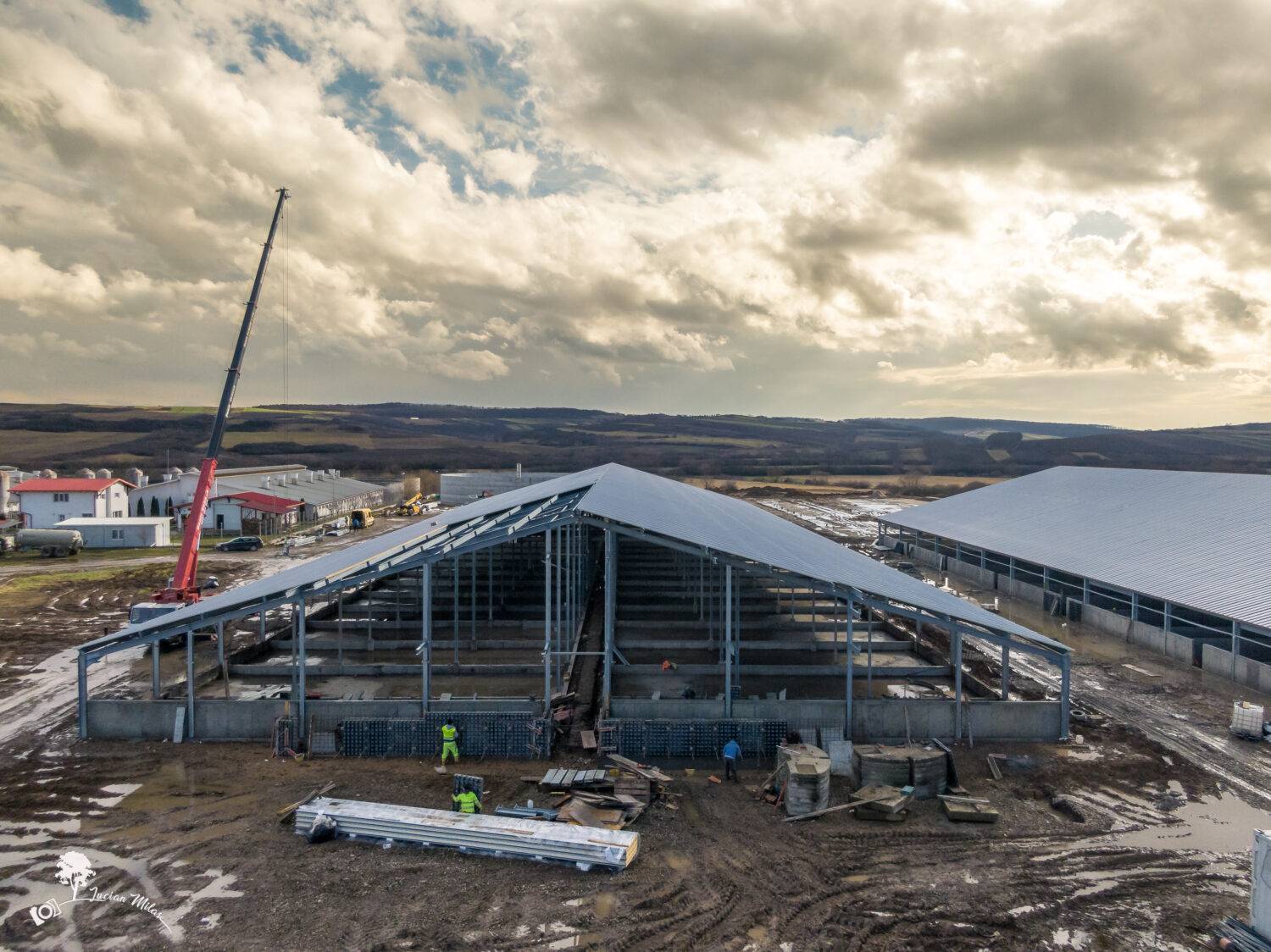 New sow farm with 2,200 sow places in Romania - U Gaat Bouwen | EN